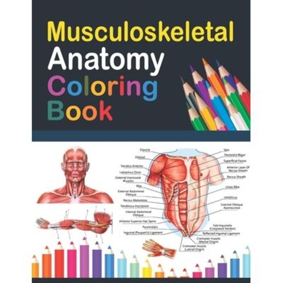 Saijeylane Publication | Other | Musculoskeletal Anatomy Coloring Book ...